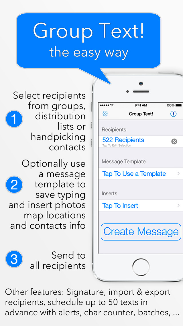 Group Text AppPicker