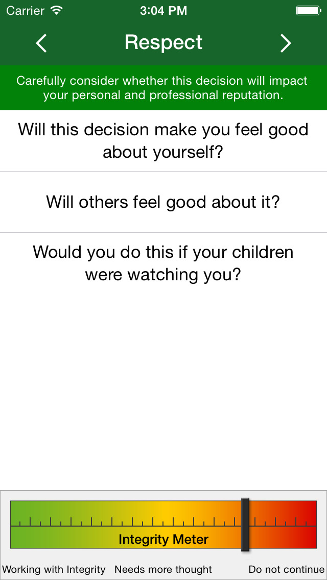 「Integrity Meter」 - iPhoneアプリ | APPLION