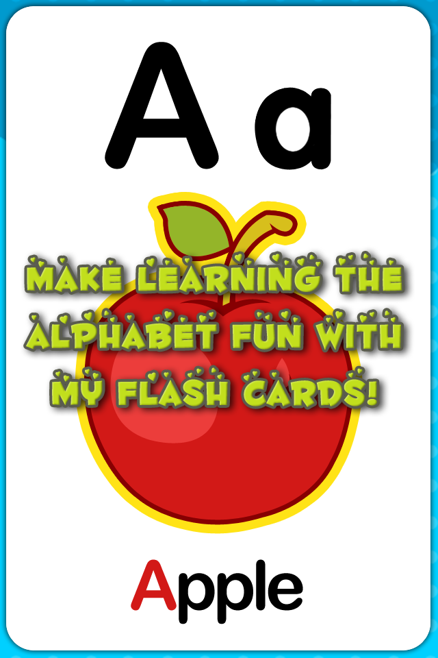 Abc Flash Cards Iphone at Teresa Burks blog