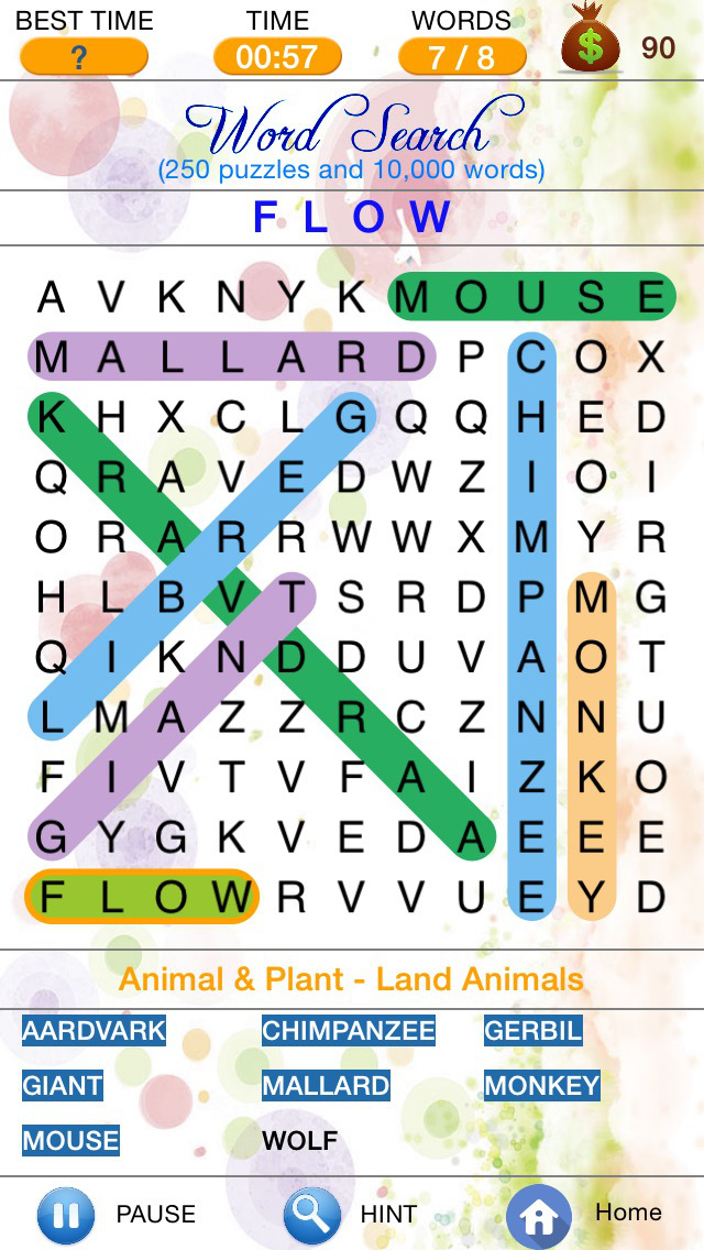 Word Search - Little Crossword Spotter, Crazy Puzzles Game Tips, Cheats ...