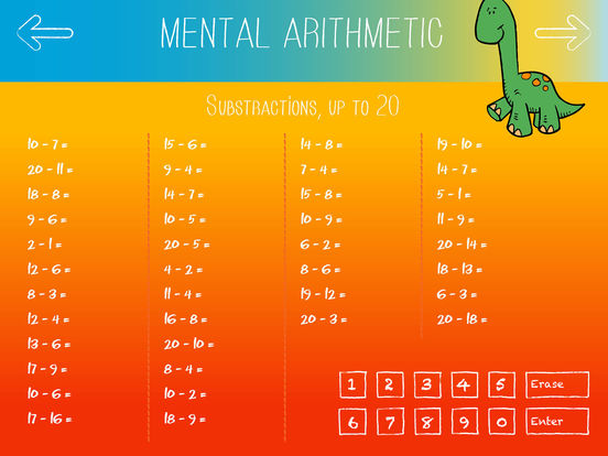 Maths 6-7 years FREE - Funny & clever exercices | Apps | 148Apps