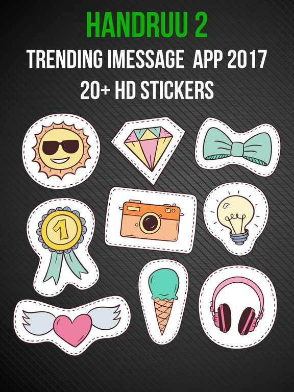 Handruu 2 - Hand draw stickers 2017 | iPhone & iPad Game Reviews ...