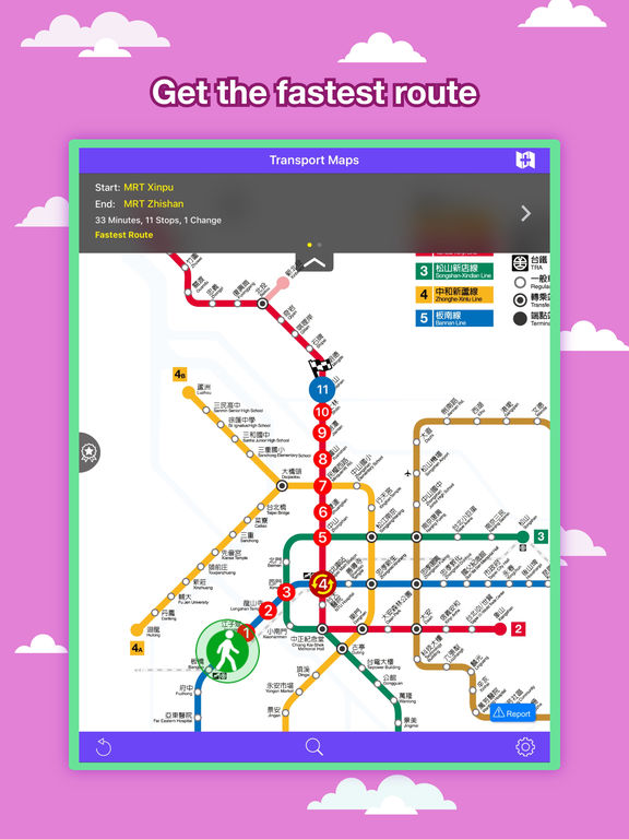 Taipei Transport Map - MTR Map & Routes | iPhone & iPad Game Reviews ...