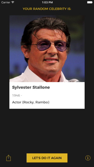 App Shopper: Random Celebrity Generator (Reference)