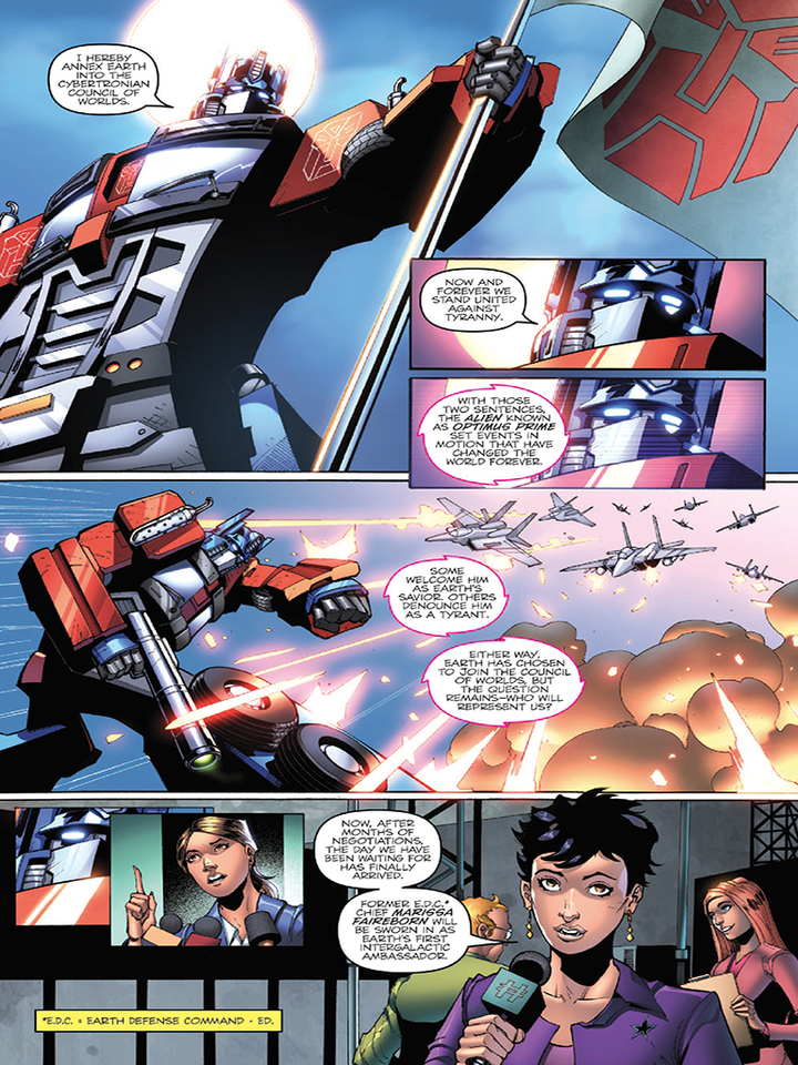 First Strike #1 Preview | TFW2005 - The 2005 Boards
