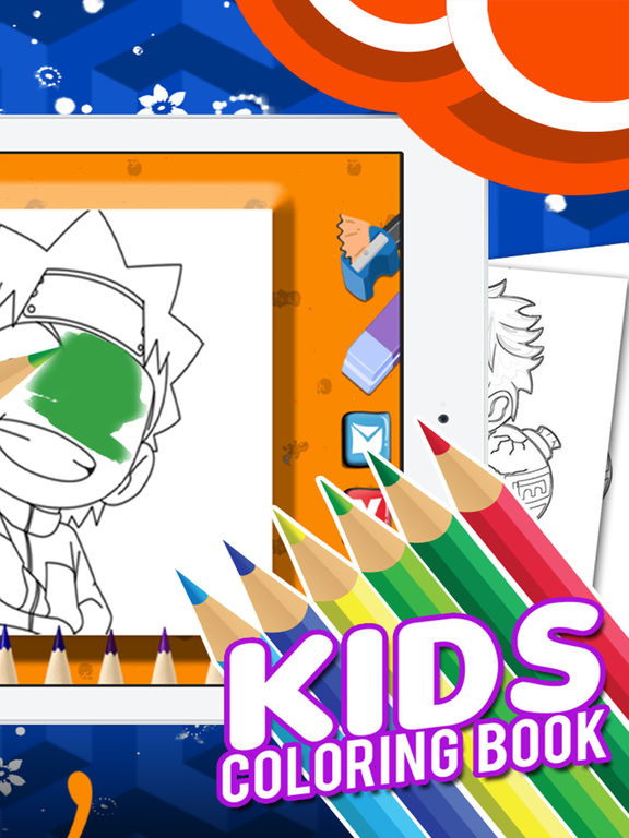 Color Book Game For Kids: Naruto Version | Apps | 148Apps