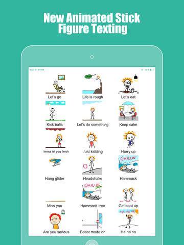 Stick Texting Pro - Emoticons Killer (Emoticon Emojis) | iPhone & iPad ...