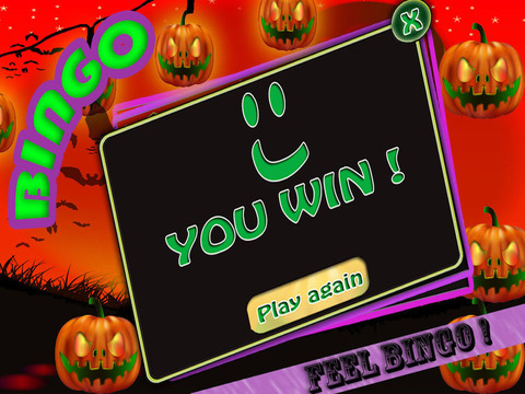 Halloween Bingo-Amazon Halloween pumpkin style Lotto Jackpot ...