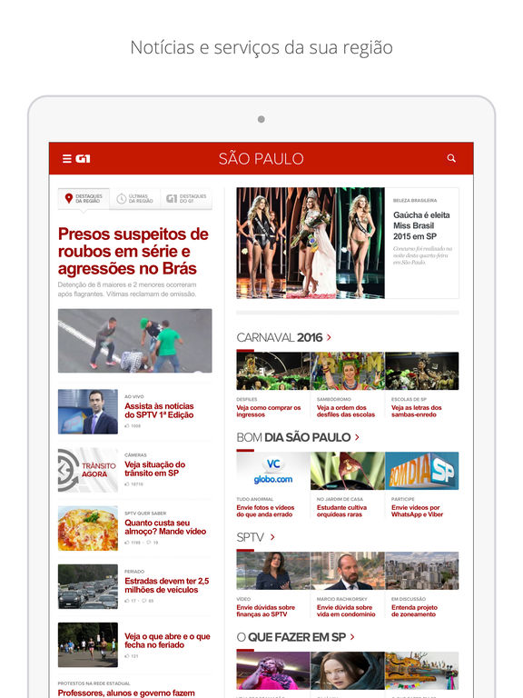 G1 - O portal de notícias da Globo na App Store