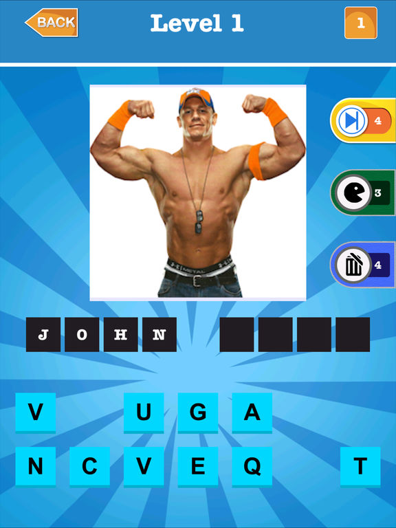 WWE Wrestlers Trivia Quiz Game - Guess The Name Of Best TNA & UFC Stars ...